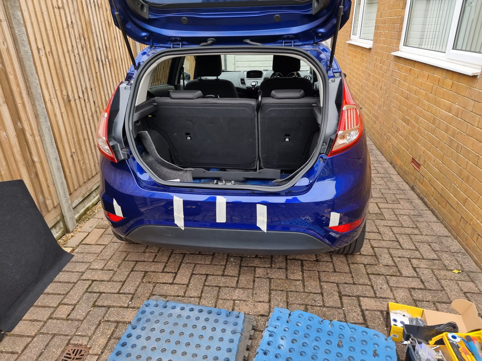 2016 Ford Fiesta rear parking sensor’s, colour matched and fitted £180. ...